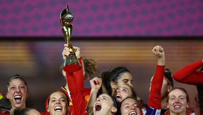 Selamat! Spanyol Juara Piala Dunia Wanita 2023