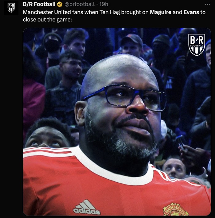 MU Kalah, Maguire dan Evans Diolok-olok Lewat Meme!