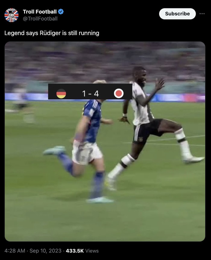 Meme Jepang Permalukan Jerman: Ada Naruto hingga Kapten Tsubasa