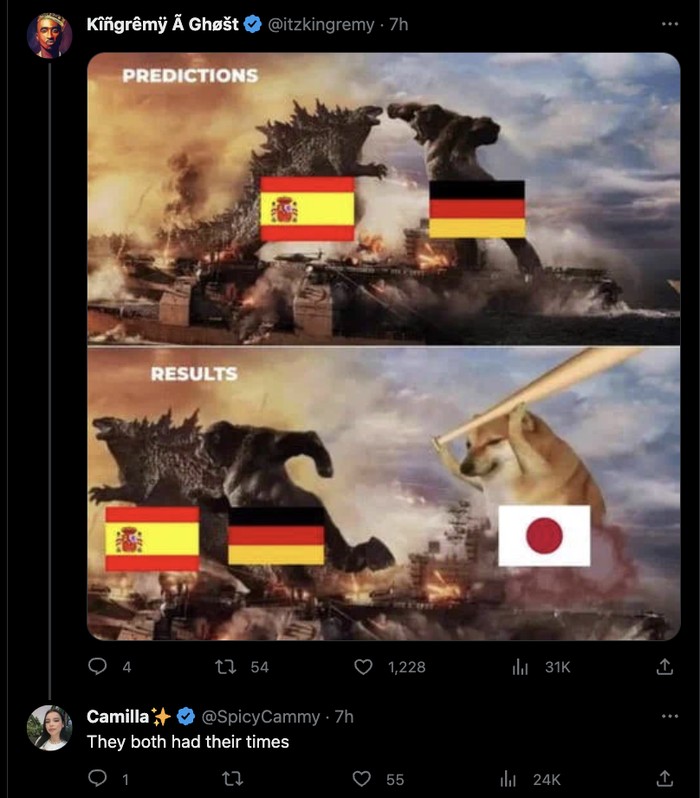 Meme Jepang Permalukan Jerman: Ada Naruto hingga Kapten Tsubasa