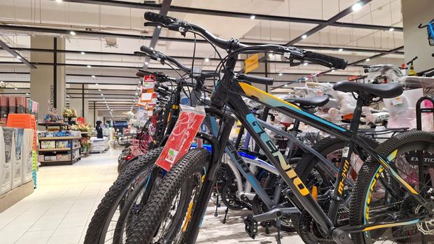 Super Murah! Transmart Jual Sepeda Gunung Cuma Rp 800 Ribuan