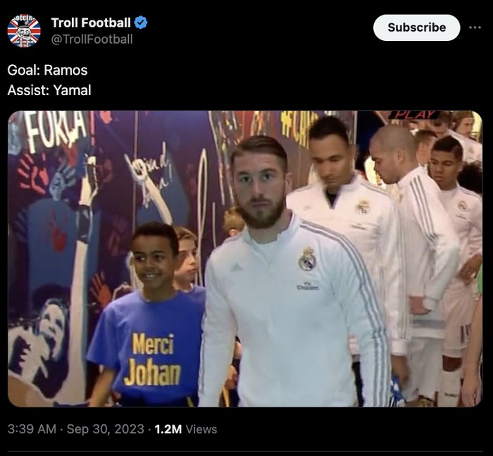 Meme Apesnya Sergio Ramos, Jadi Pahlawan Kemenangan Barcelona