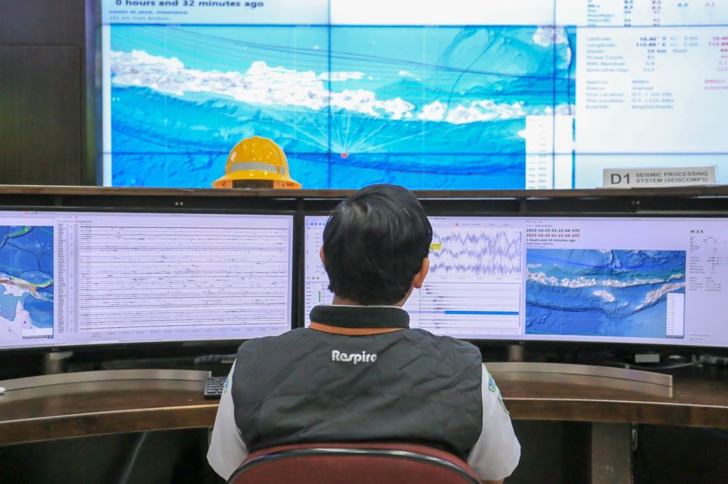 Belajar dari Tsunami Palu, BMKG Gelar Uji Peringatan Dini