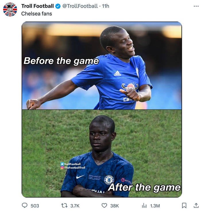 Meme Chelsea Keok dari Brentford, Balik ke 'Settingan Pabrik'