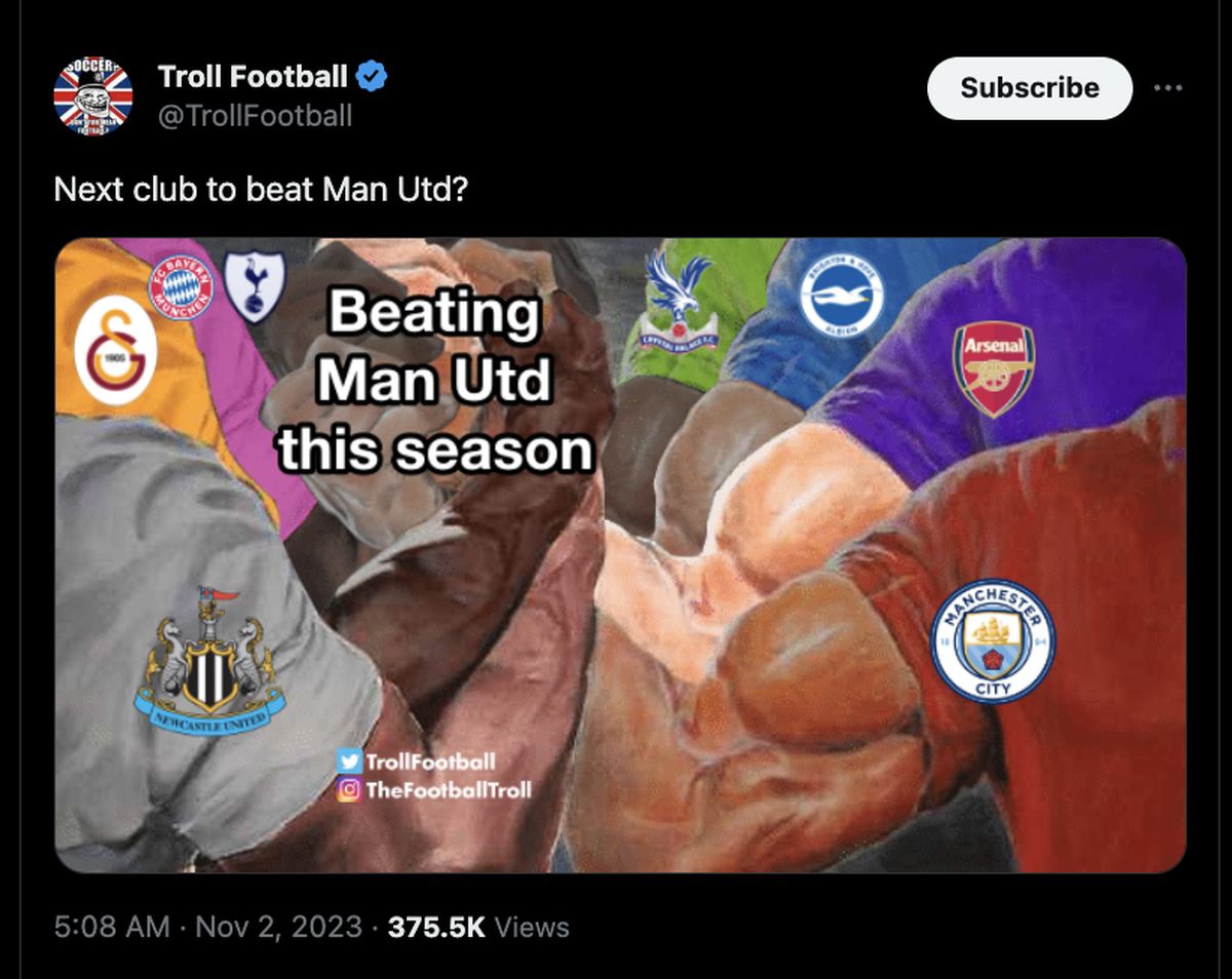 Memes Mu Kalah KALAH DEBUT💔MU Vs Brighton 1 2🥺MU Kacau