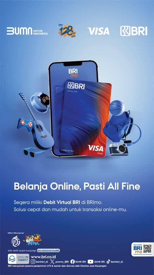 Mudahkan Layanan Nasabah, BRI & Visa Luncurkan Debit Virtual