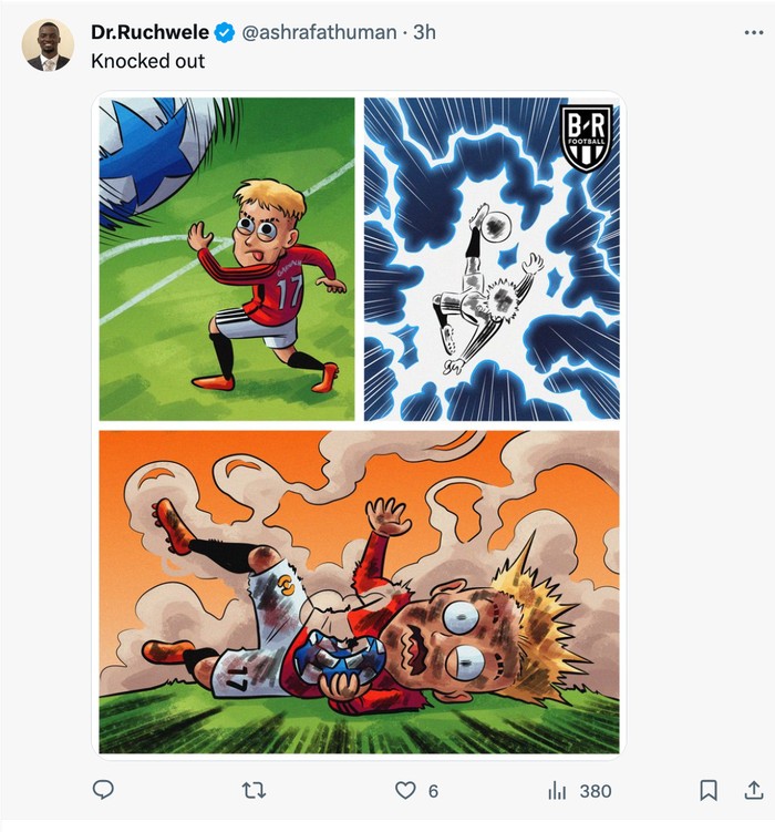 Meme MU 'Si Badut' Ditendang dari Fase Grup Liga Champions