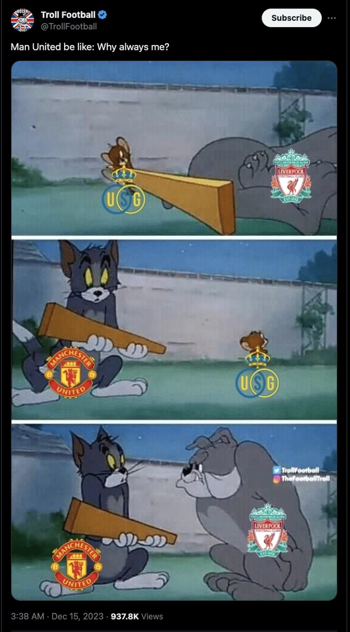 MU Bahkan Belum Main Lawan Liverpool, eh Sudah Diserbu Meme!