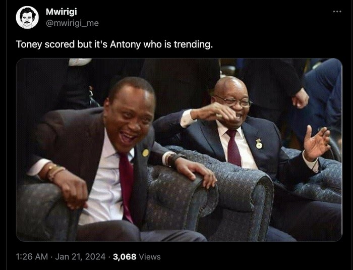 Serbuan Meme Ledek Antony Usai Gol Toney