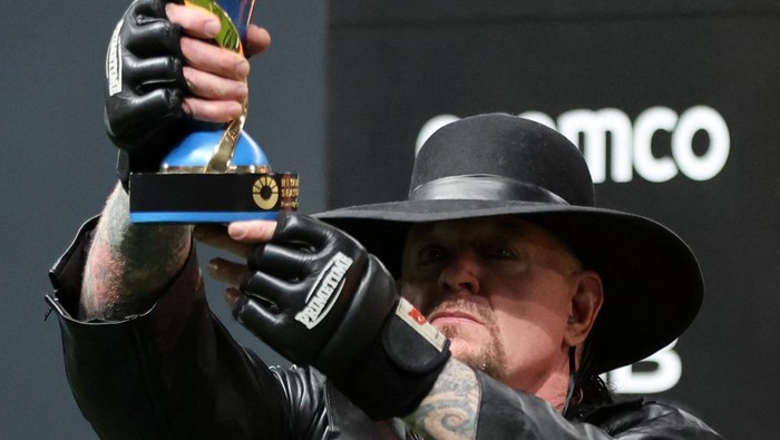 Momen 'Horor' The Undertaker di Riyadh Season Cup