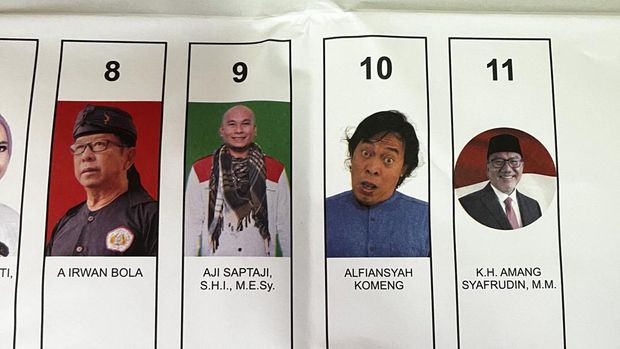 Wajah Kocak Komeng Tiba Tiba Muncul Di Surat Suara Begini Reaksi Para Artis