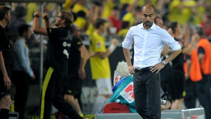 Potret Nostalgia Klopp Vs Guardiola pada Momen Duel Pertama