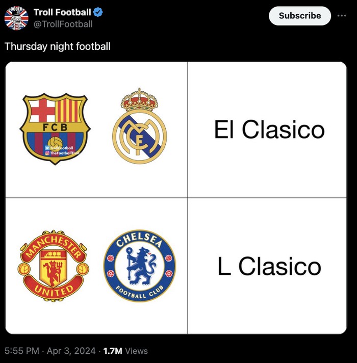 Duh, Aduh... Chelsea Vs MU Kini Dibilang Duel Gak Mutu!