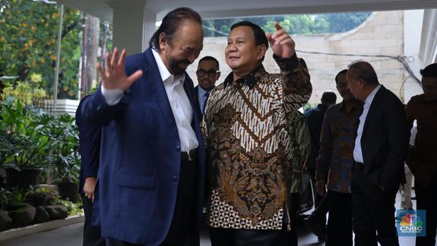 Bertemu di Kertanegara, Prabowo & Surya Paloh Sepakat Soal Ini!