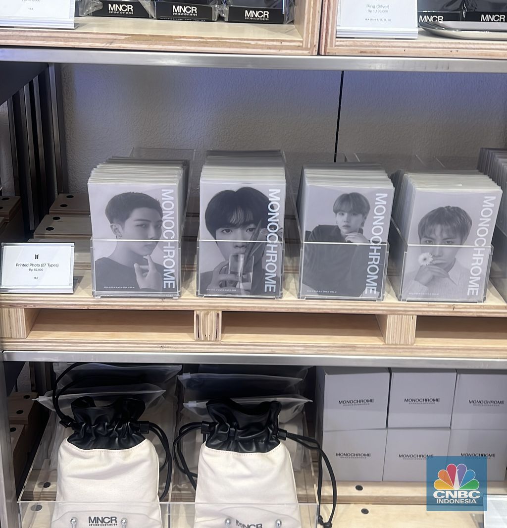 BTS Pop-Up Monochrome Hadir di Jakarta, Simak Tata Cara Masuknya