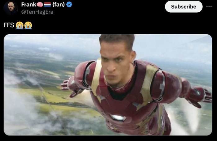 Muka Bengis Antony Berujung Meme-meme Kocak