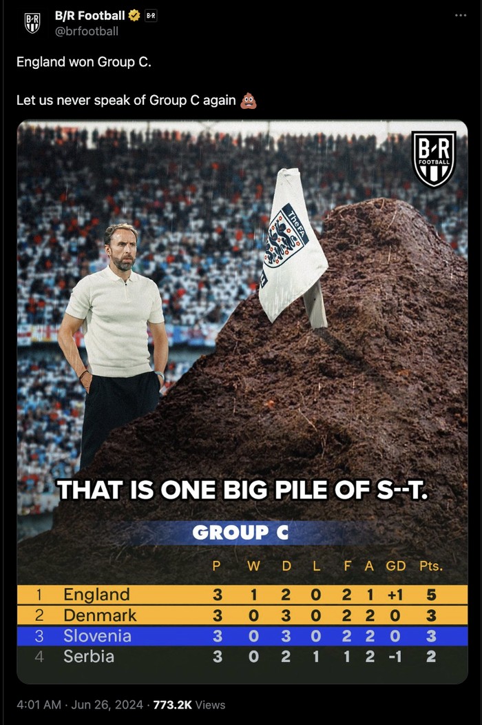 Meme Nonton Inggris Bikin Ngantuk, Taktik Southgate Dipertanyakan