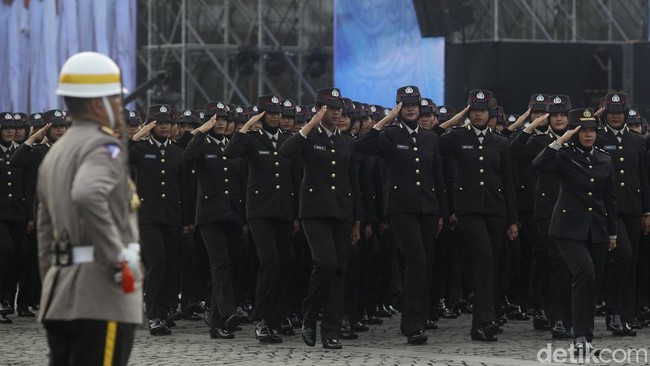 Serba-serbi Perayaan Hari Bhayangkara Ke-79 di Monas