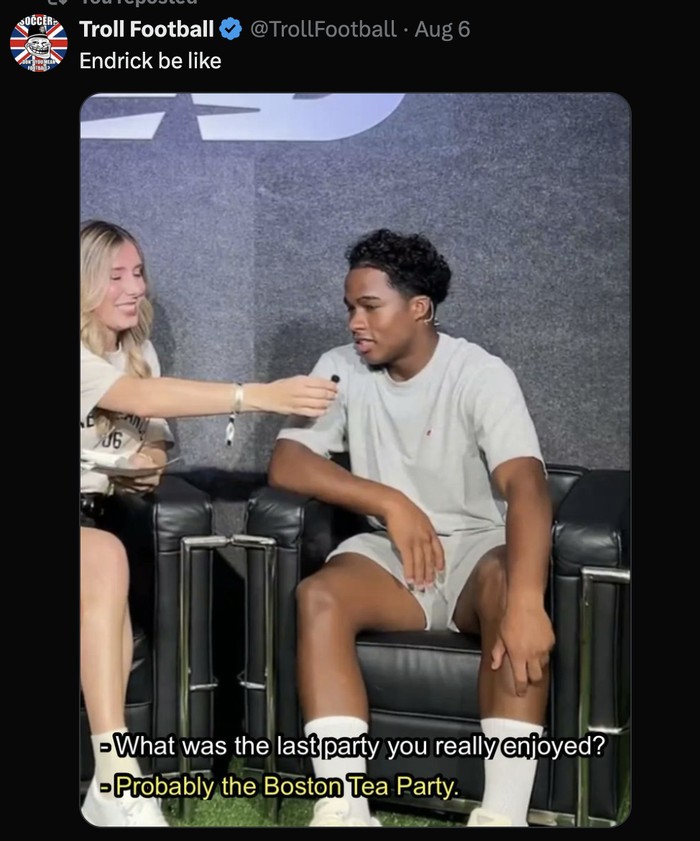 Meme Endrick si Paling Edgy