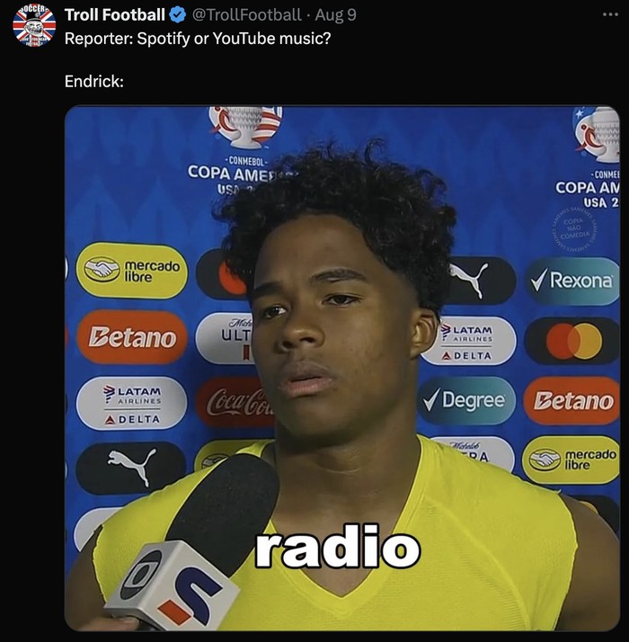 Meme Endrick si Paling Edgy