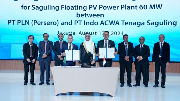 Gaet Perusahaan Arab Saudi, PLN Bakal Garap Proyek PLTS Terapung