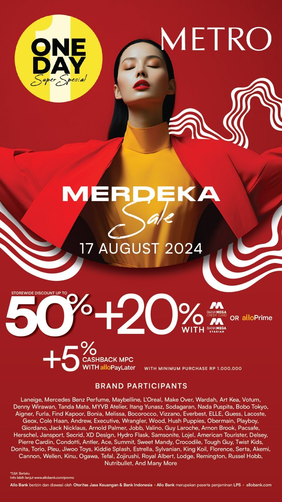 Promo Spesial 17 Agustus: METRO Tebar Diskon Up To 70%