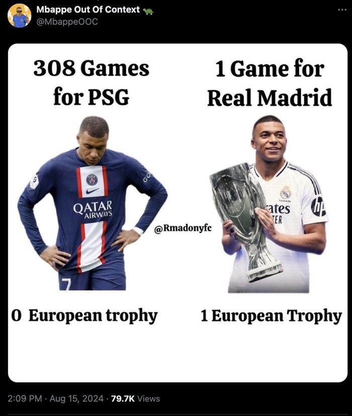 Meme Mbappe Bikin Fans Real Madrid Euforia, Ledek Kane hingga Haaland