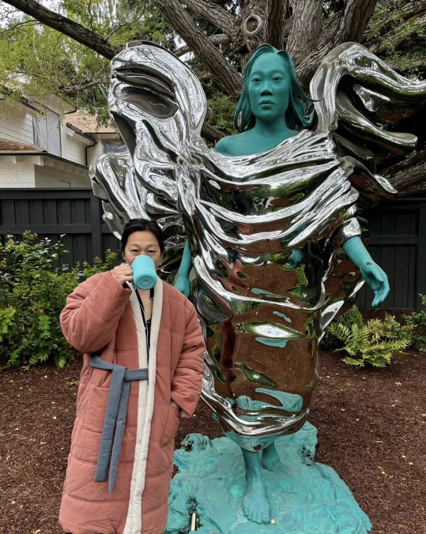 Sosok Priscilla Chan, Istri Bos Facebook yang Punya Patung Istimewa