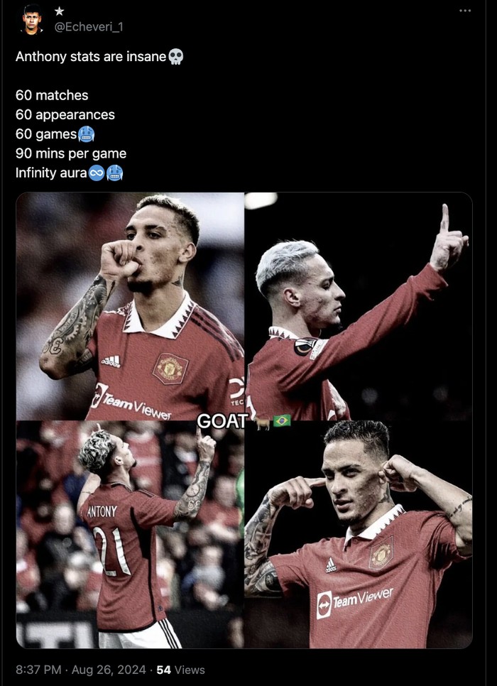 Meme Antony Dengan Auranya Yang Menyala