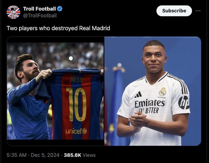 Mbappe Gagal Penalti, Jadi Bulan-bulanan Meme