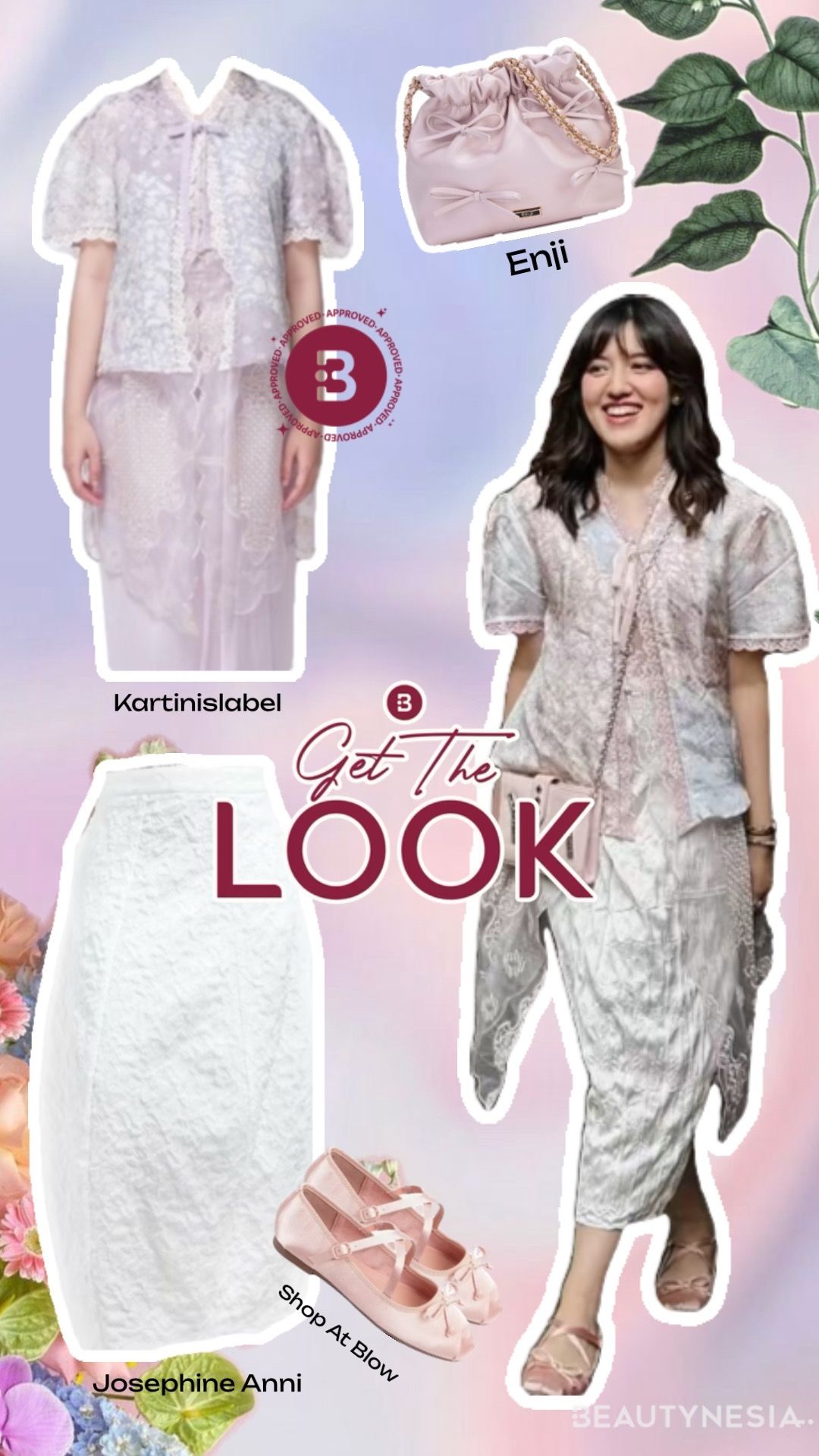 Get The Look: Ide Outfit Batik Kasual nan Manis ala Ify Alyssa untuk Hangout