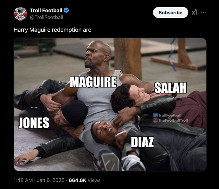 Ramai Meme Usai Liverpool Vs MU Tuntas 2-2