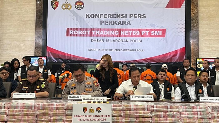 Bareskrim: Total Ada 15 Tersangka Kasus Robot Trading NET89, 3 Masih Buron