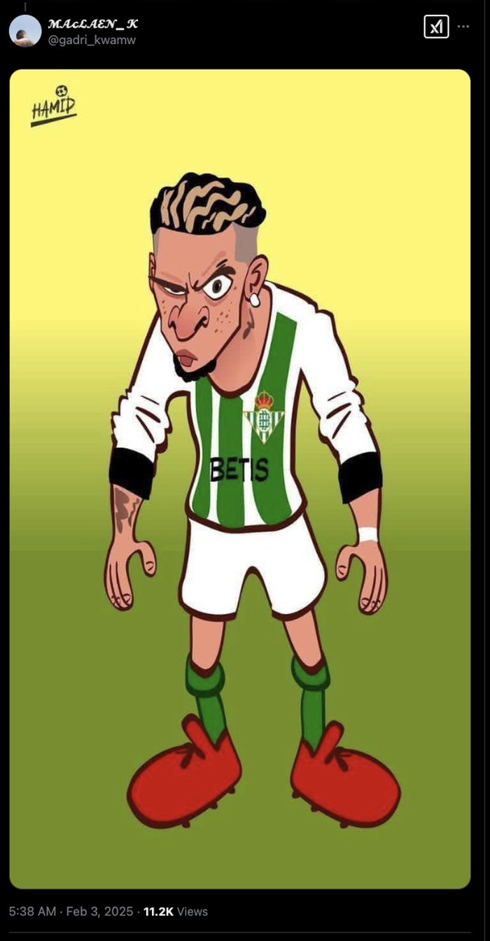 Meme Antony 'Goyang' LaLiga, Baru Debut Langsung Man of The Match