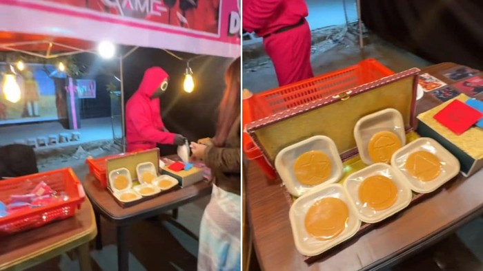 Viral! Gerai Permen Dalgona Ini Pakai Konsep ‘Squid Game’ - Ok Oce News