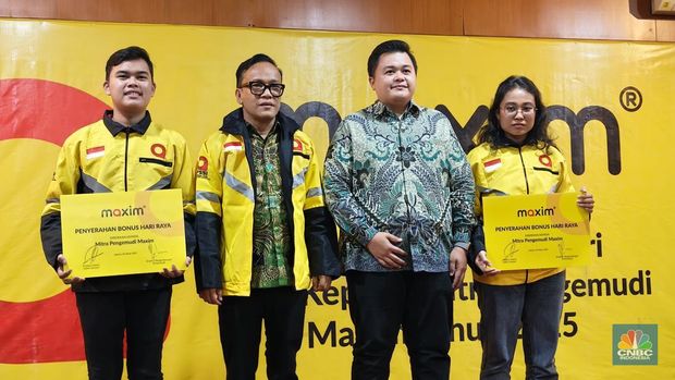 Cair! Ribuan Driver Ojol Maxim Sudah Terima BHR, Segini Besarannya