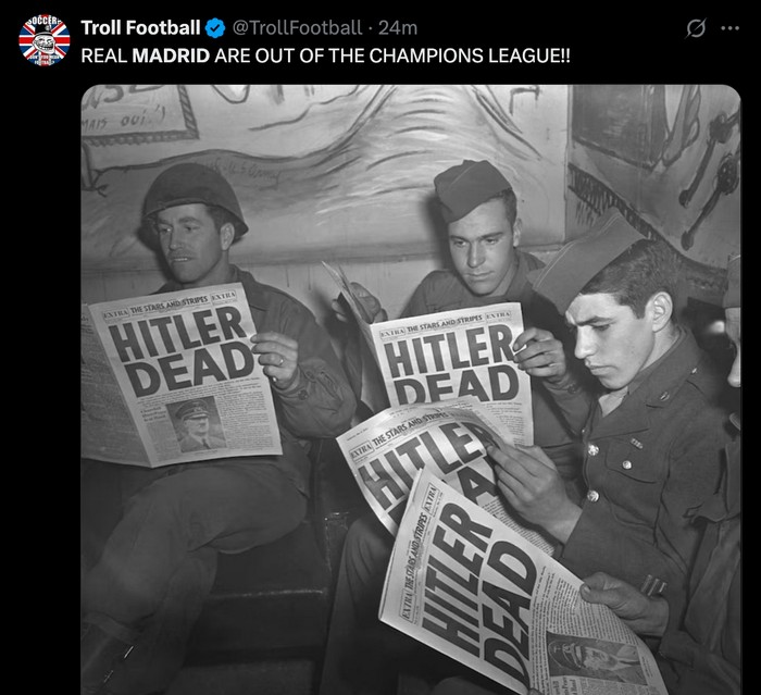 Meme Kocak Real Madrid Disingkirkan Arsenal: Mana Remontadanya?