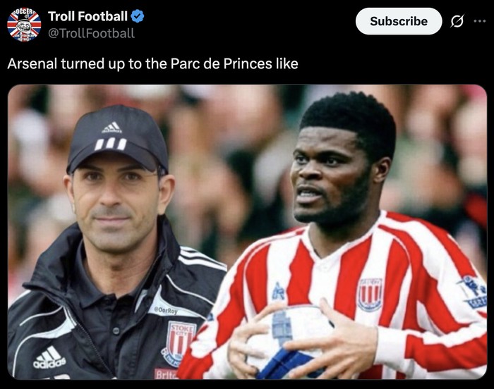 Meme Kocak Arsenal Rasa Stoke City gegara Taktik Arteta