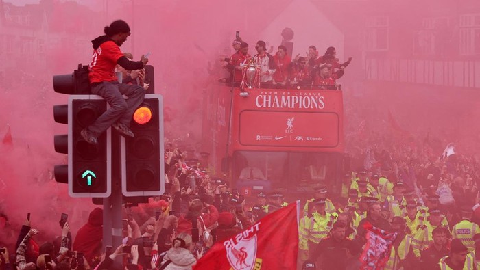 Parade Juara Liverpool: Merah Meriah!