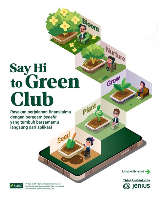 Nikmati Beragam Penawaran Menarik di Green Club dari Jenius!
