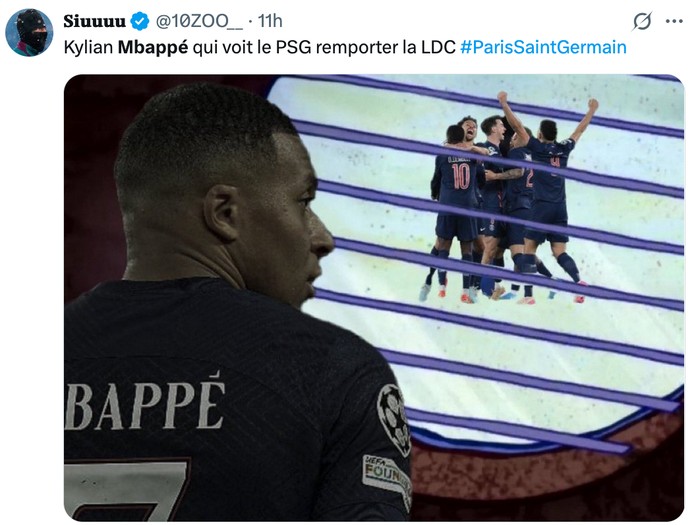 Pukpuk buat Mbappe yang Ratapi Sukses PSG Juara Liga Champions