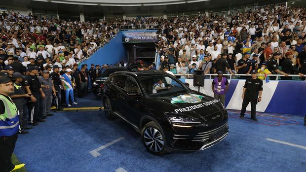 Bukan Rolex, Timnas Uzbekistan Dapat BYD usai Lolos Piala Dunia