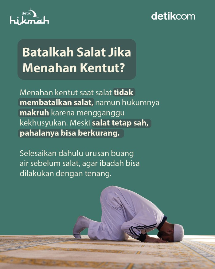 Apakah Boleh Salat Sambil Menahan Kentut?