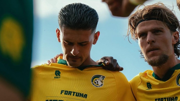 Potret Debut Justin Hubner di Fortuna Sittard