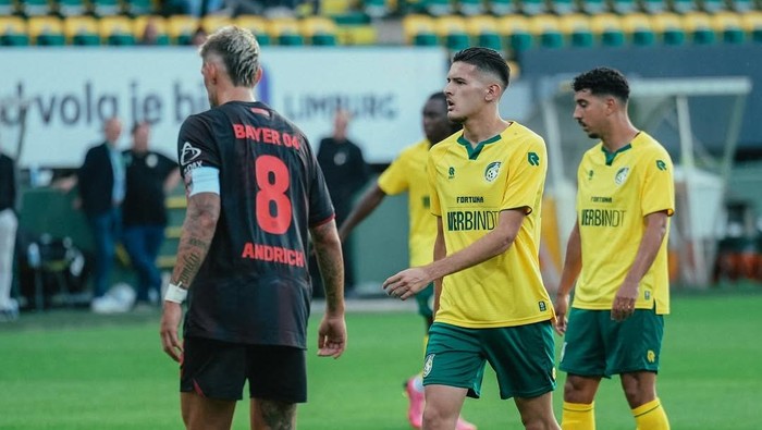 Potret Debut Justin Hubner di Fortuna Sittard