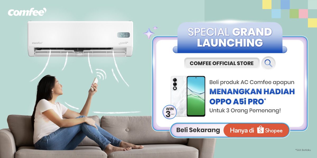 Hadir di RI, AC Comfee Gusto Andalkan Segudang Kelebihan!