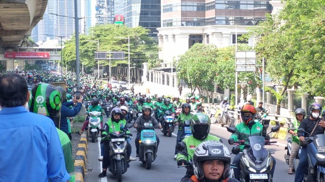 Insertlive Info : Begini Potret Lautan Pengemudi Ojol Antar Affan ...