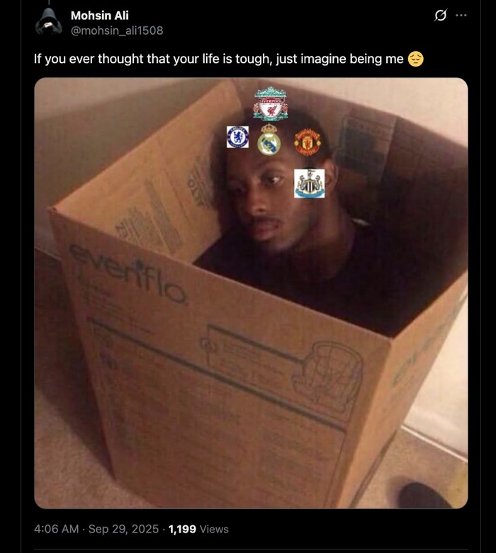 Meme Kompaknya MU, Chelsea, Liverpool, dan Real Madrid di Akhir Pekan