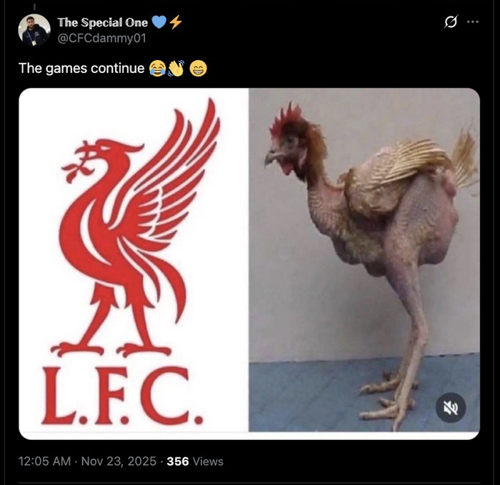 Meme: Liverpool Terima Tongkat Estafet 'Klub Lawak' dari MU