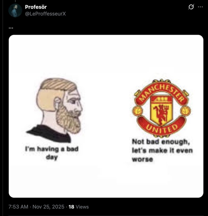 Meme MU Unggul Pemain tapi Tetap Keok di Tangan Everton
